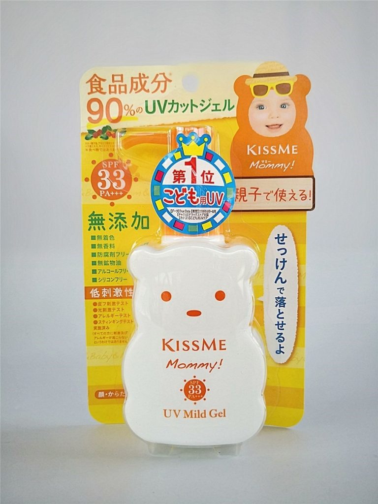 Kem chống nắng mẹ và bé Kiss Me Mommy UV Sunscreen Mild Gel SPF33 PA+++