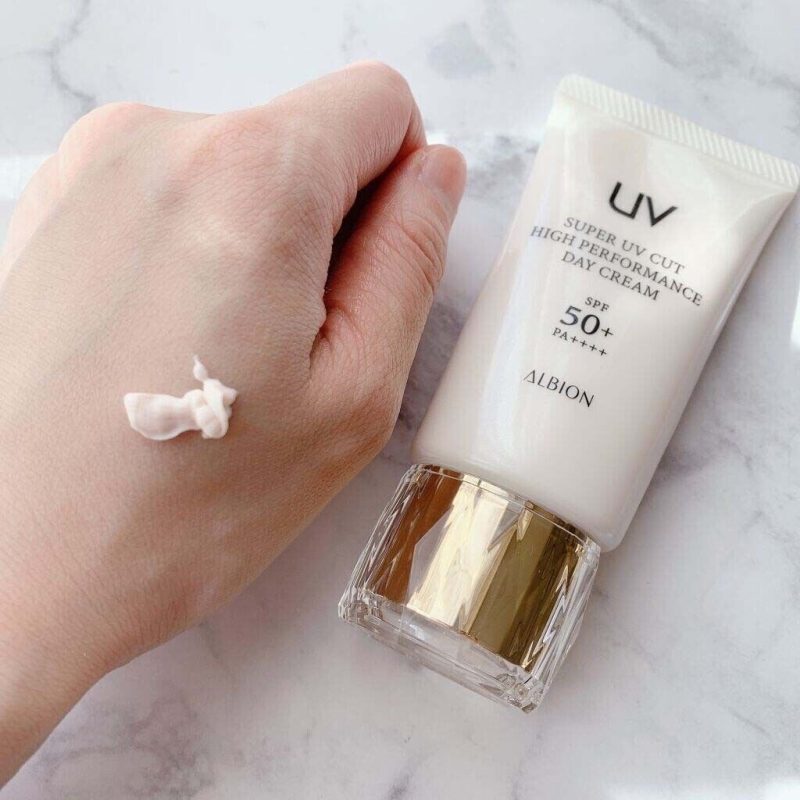 Kem chống nắng Albion UV Super UV Cut High Performance Day Cream SPF50/PA++++