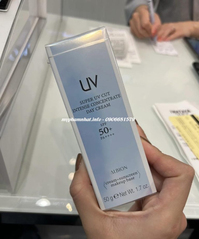 Kem chống nắng ALBION Super UV Cut Intense Concentrate Day Cream SPF50+/PA++++ Nhật Bản