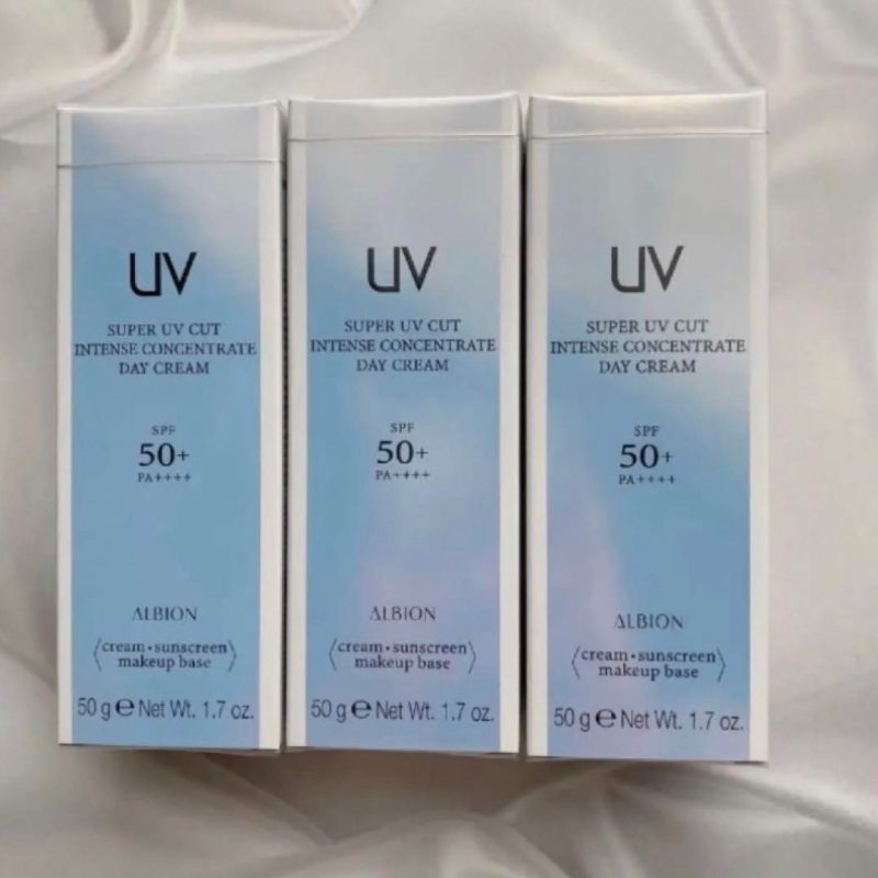 Kem chống nắng ALBION Super UV Cut Intense Concentrate Day Cream SPF50+/PA++++ Nhật Bản