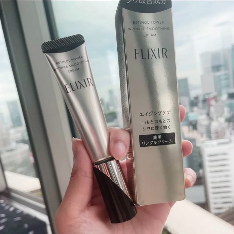 Kem dưỡng mắt Shiseido ELIXIR Retinol Power Wrinkle Smoothing Cream ...