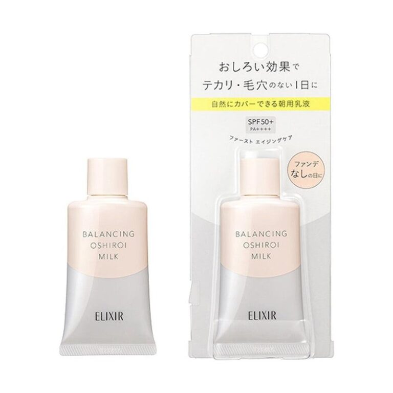 Kem chống nắng Shiseido Elixir Balancing Oshiroi Milk SPF 50+/PA++++ Nhật Bản